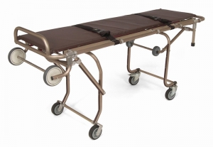 MB SINGLE PERSON HEAVY-DUTY OVERSIZE MORTUARY COT F1200